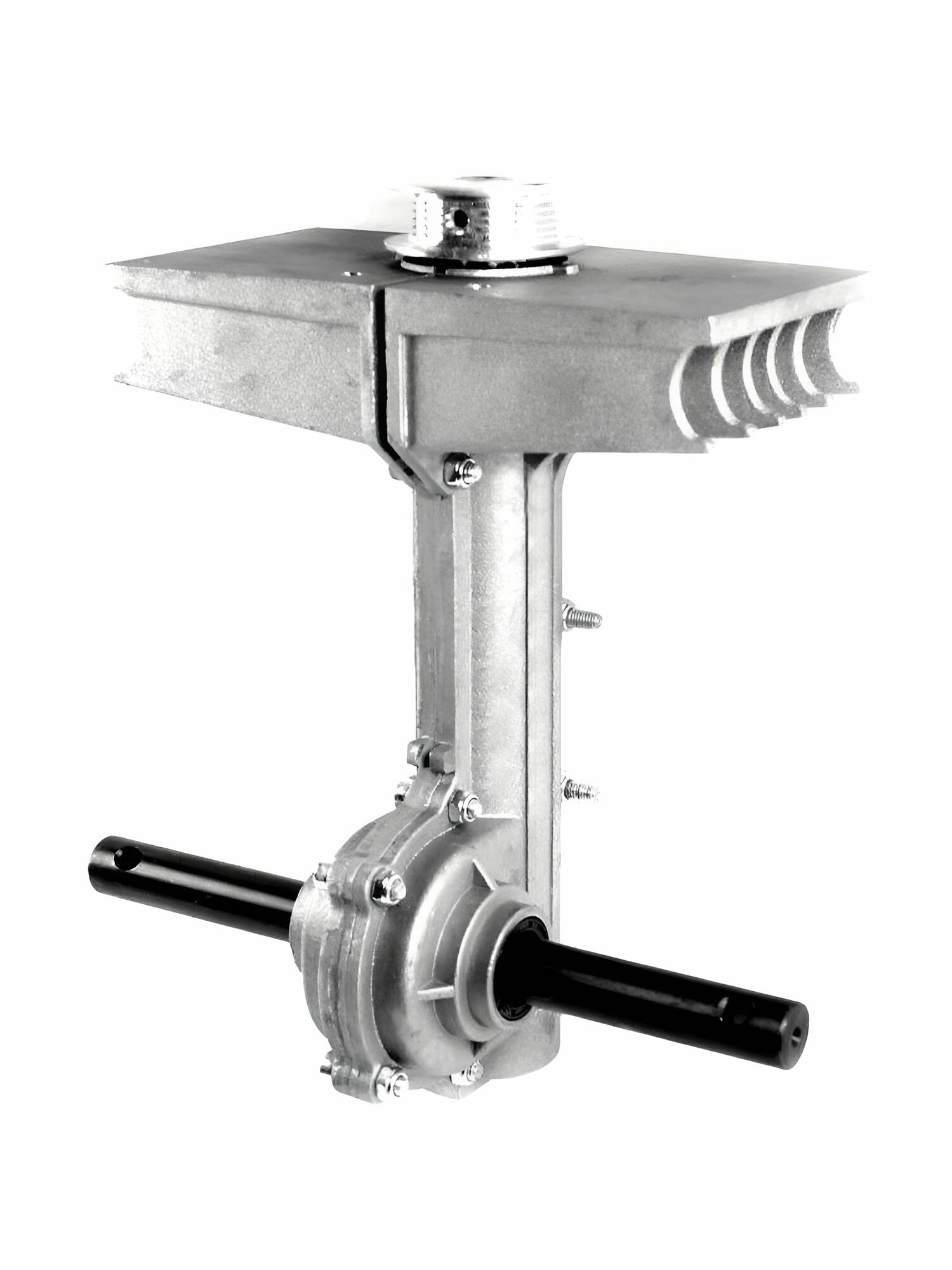 Редуктор для культиватора BC4401 комплект со шкивом, нового образца