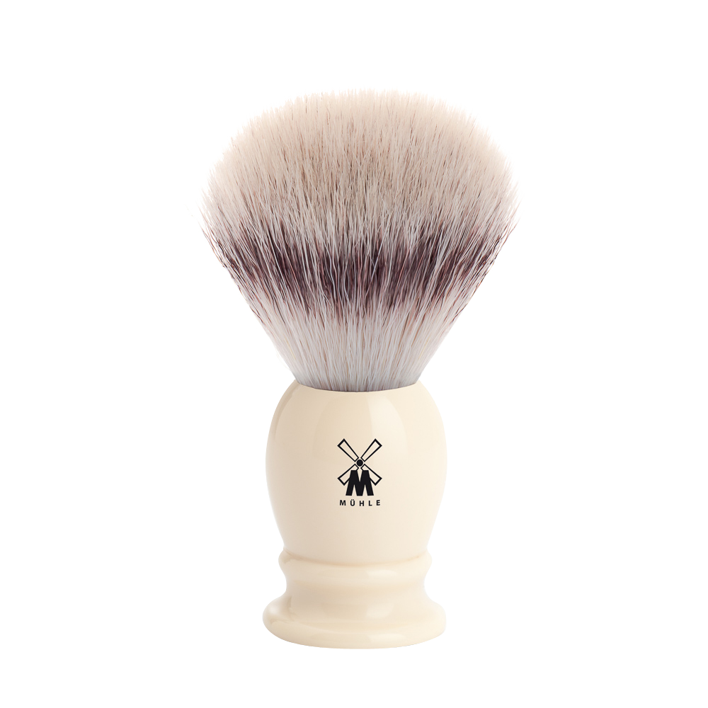 Помазок MUEHLE CLASSIC, фибра высшей категории Silvertip, смола, цвет слоновой кости, размер M (31 K 257)