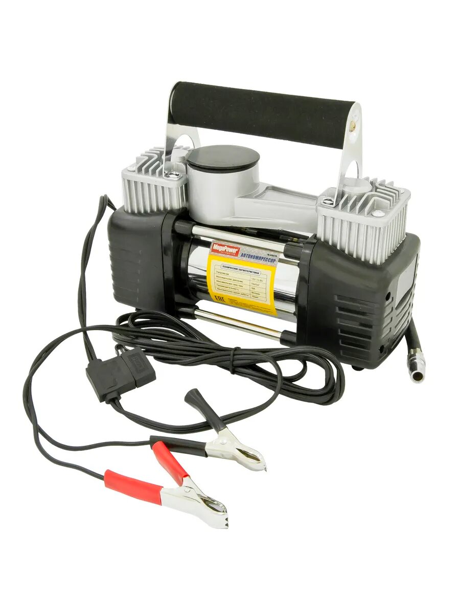 Компрессор поршневой двухцилиндровый 150PSI 60л/мин 50А 12V