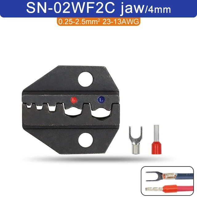 Челюсти обжимные SN-02WF2C 4 мм 23-13AWG