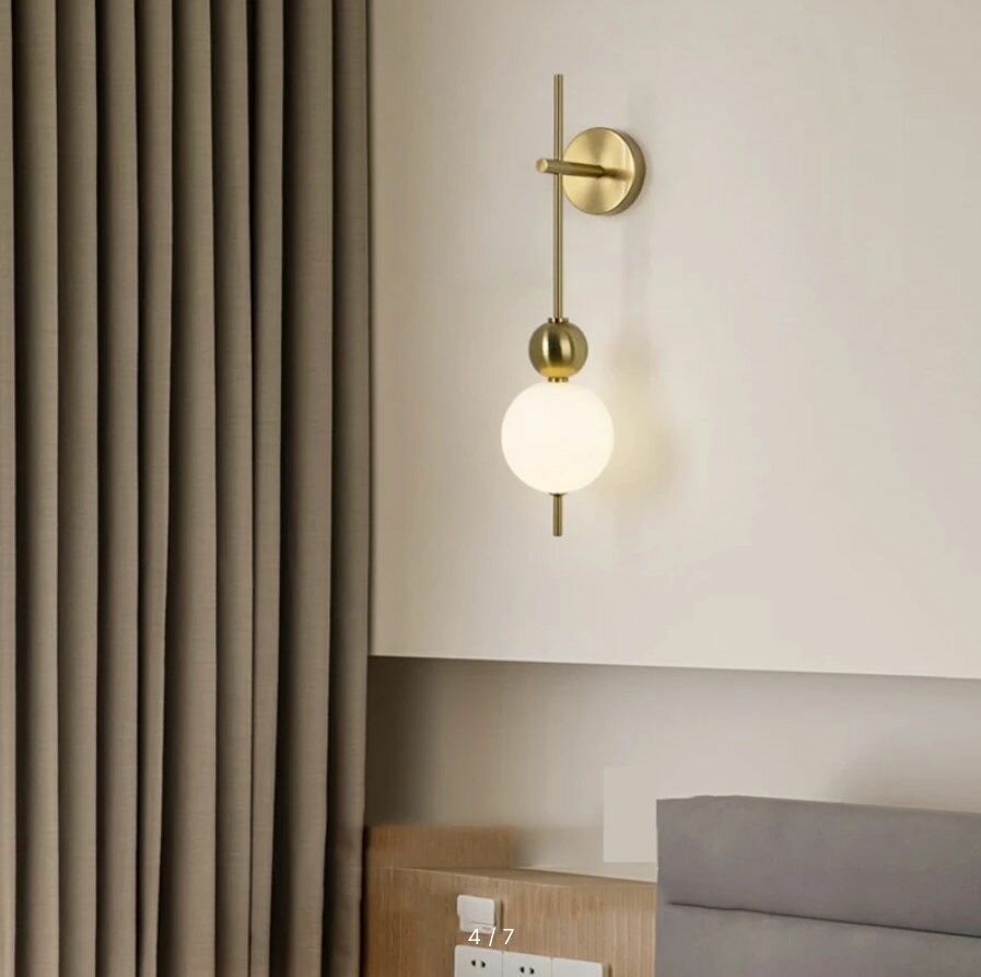 Бра настенные, светильник настенный светодиодный ЭлисСвет 20133-А/1W GD