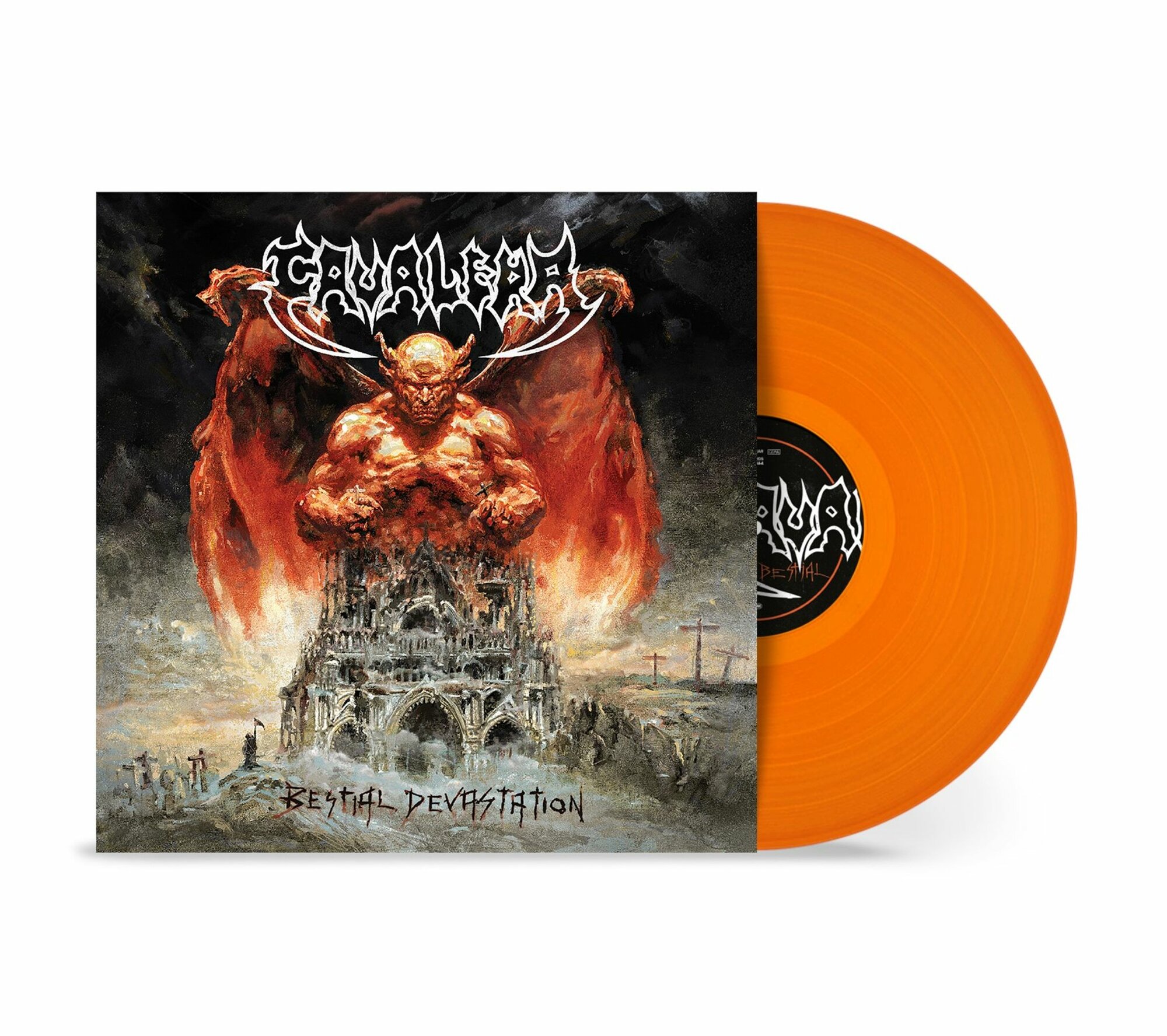 Виниловая пластинка Cavalera - Bestial Devastation(Solid Orange) (1 LP)