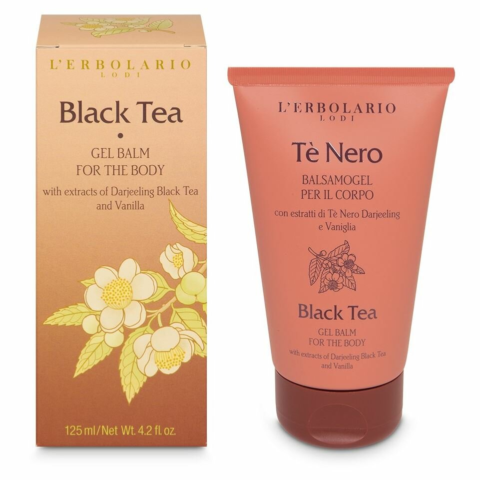 Гель-бальзам L`Erbolario Black Tea Gel Balm for the Body для тела, 125 мл