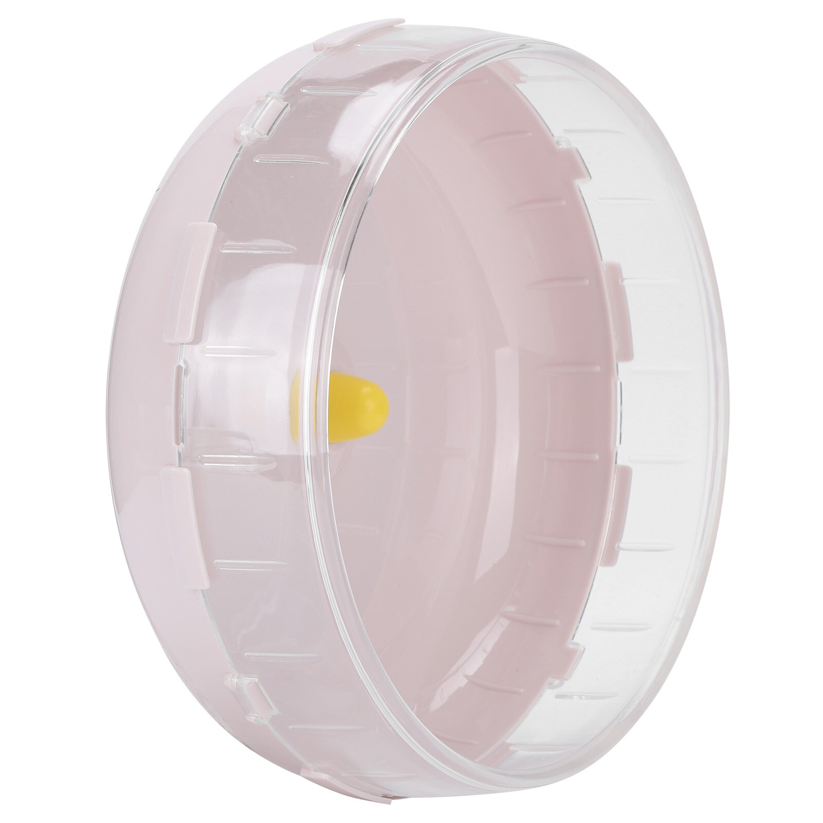 Игрушка с беговым колесом, супер бесшумный ролик для упражнений для маленьких домашних животных, хомяка, морской свинки, розовый, 12 см