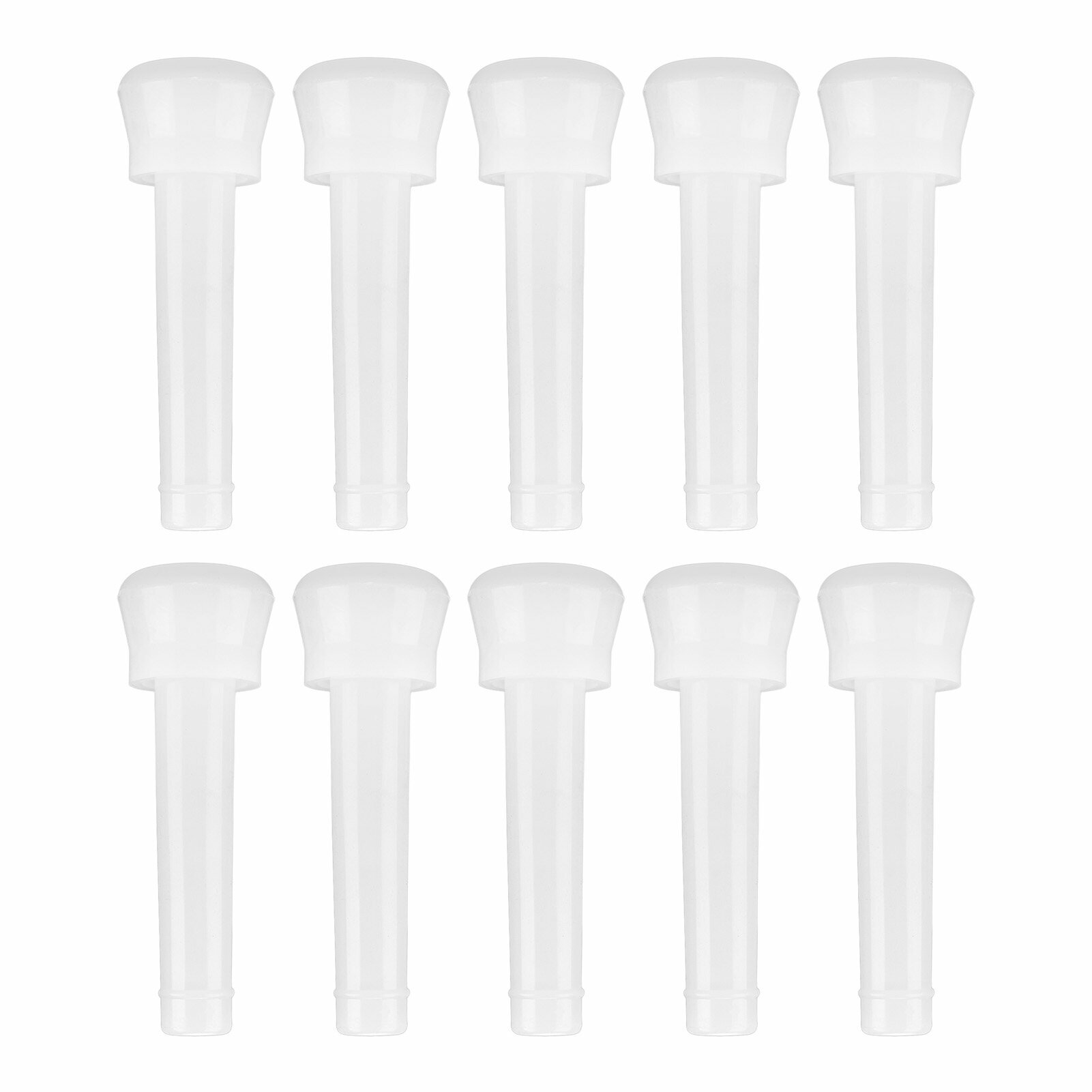 Доильные стаканы из белого силикона для овец, коров и коз: комплект насадок и инструментов