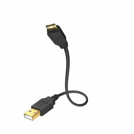 USB кабель In-Akustik Premium High Speed USB Micro 2.0, 5.0m #01070045