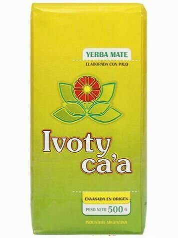 Йерба Мате (парагвайский чай) Ivoty Ca'a, 500 грамм