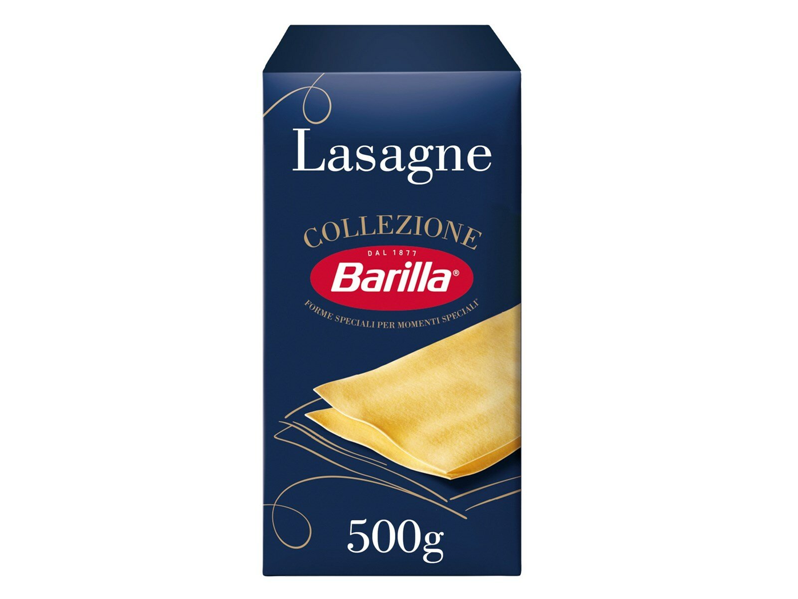 Макароны лазанья Barilla Lasagne №189 высший сорт, 500г