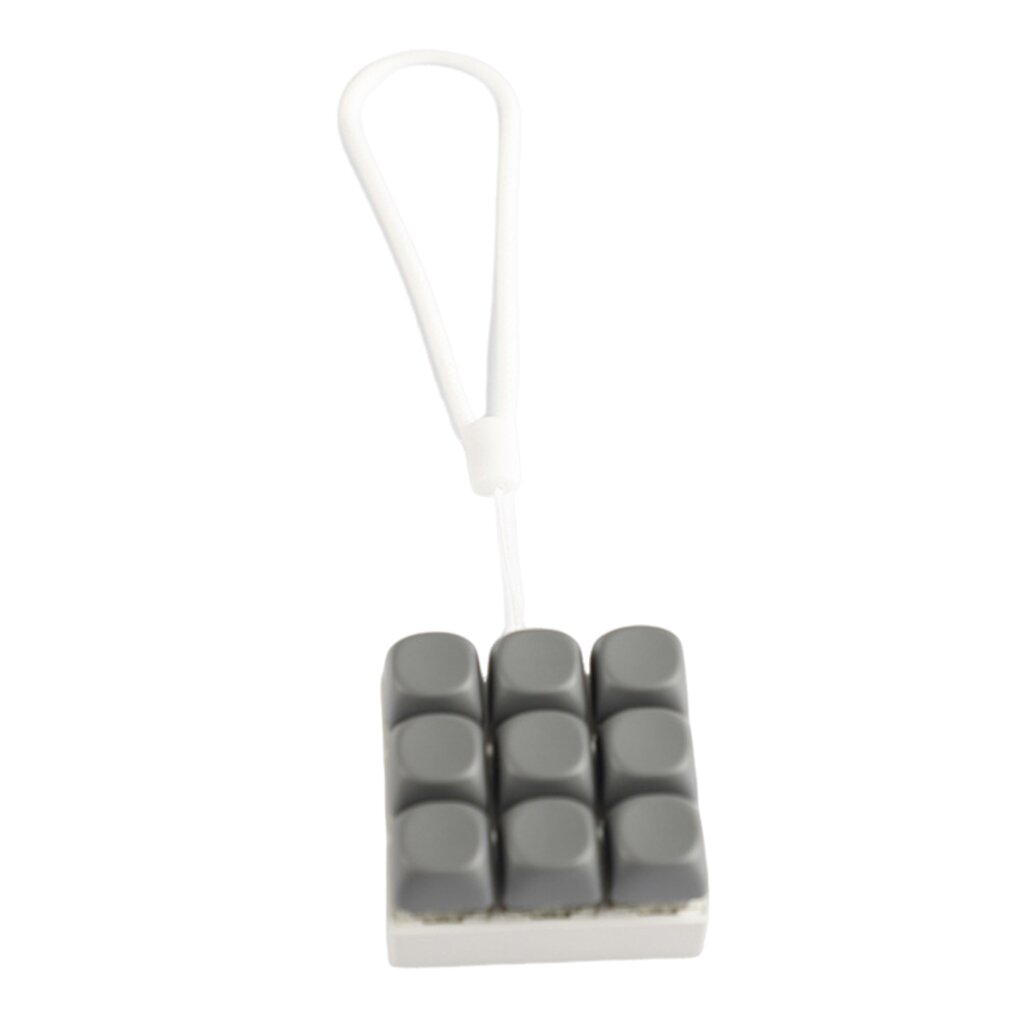 Прямой крючок с 9 клавишами, без световой кнопки декомпрессии, колпачок для ключей-серый