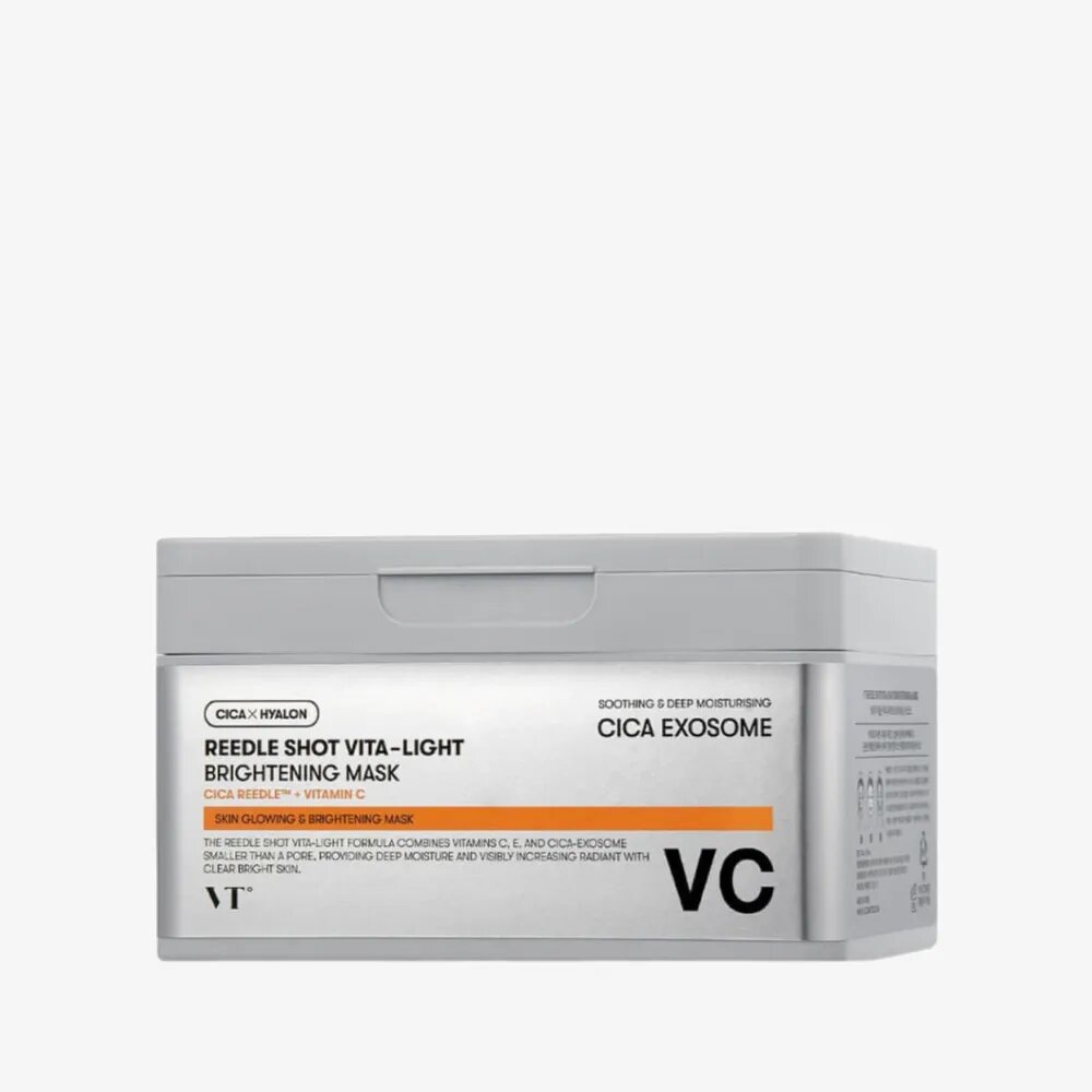 VT COSMETICS Набор тканевых масок с микроиглами Reedle Shot Vita-Light Brightening Mask (30 шт)