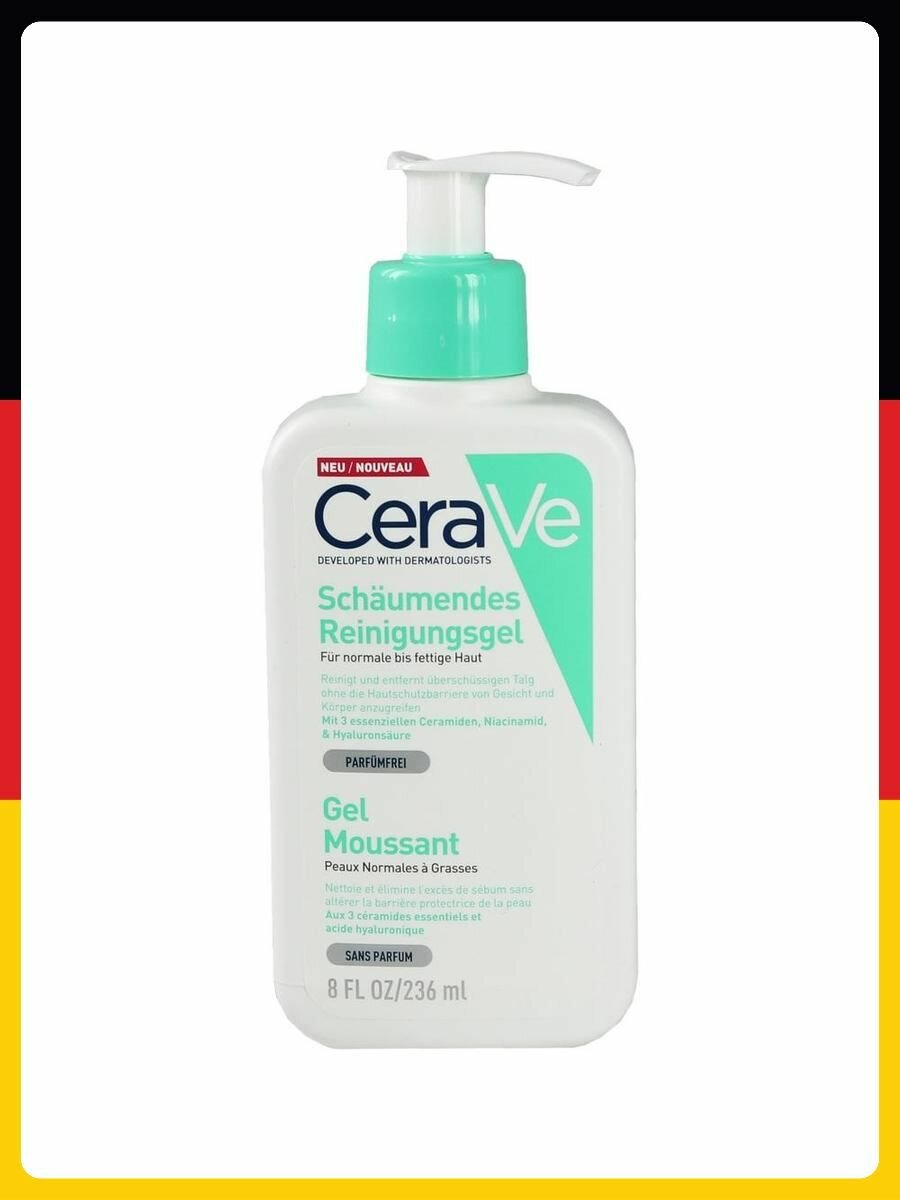 Средство для умывания Cerave Foaming Cleansing Gel 236 ml Gel
