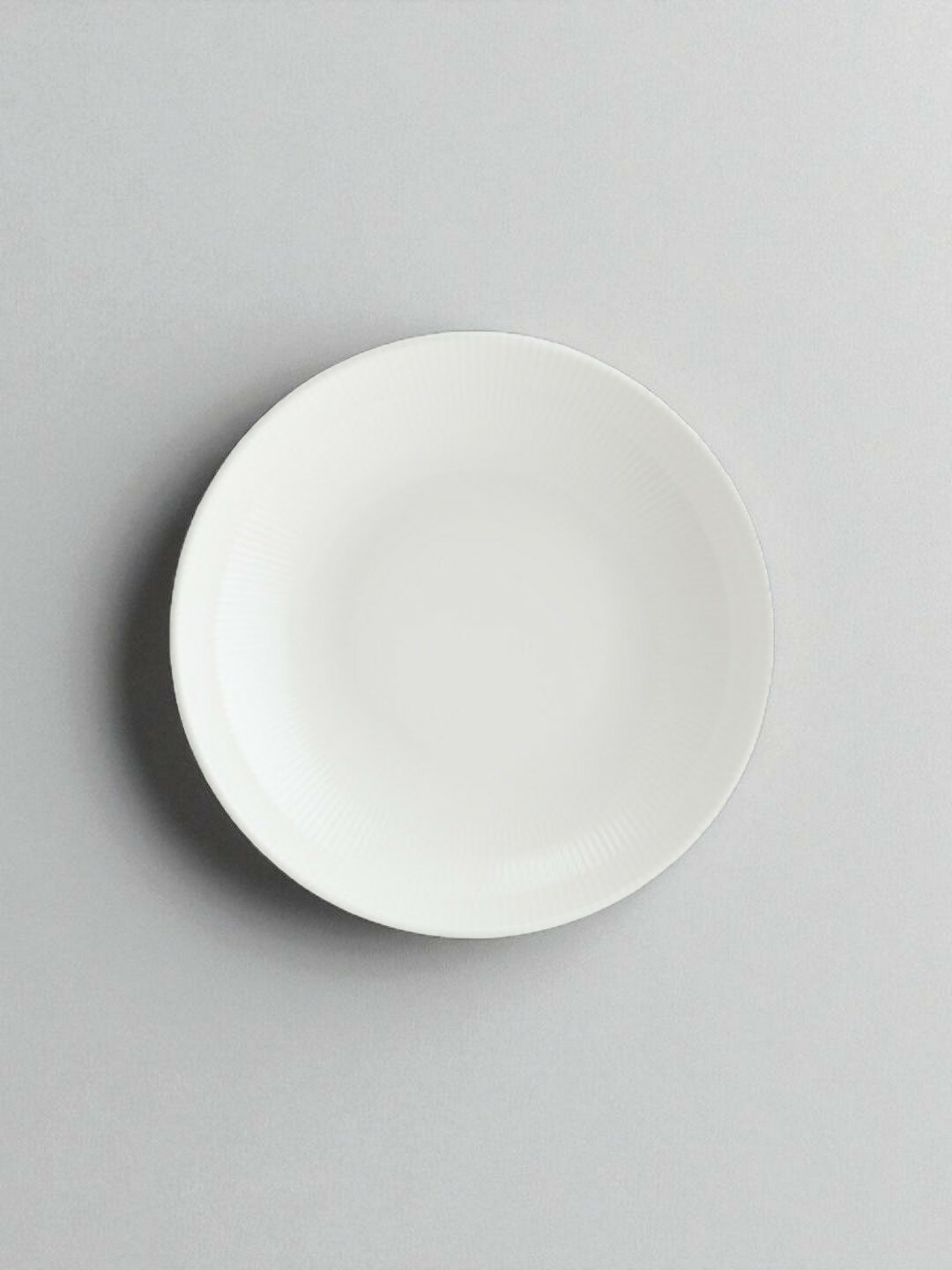 Набор тарелок глубоких 4 штуки, серия Iris, диаметр 25 см, фарфор, белый, Bonna