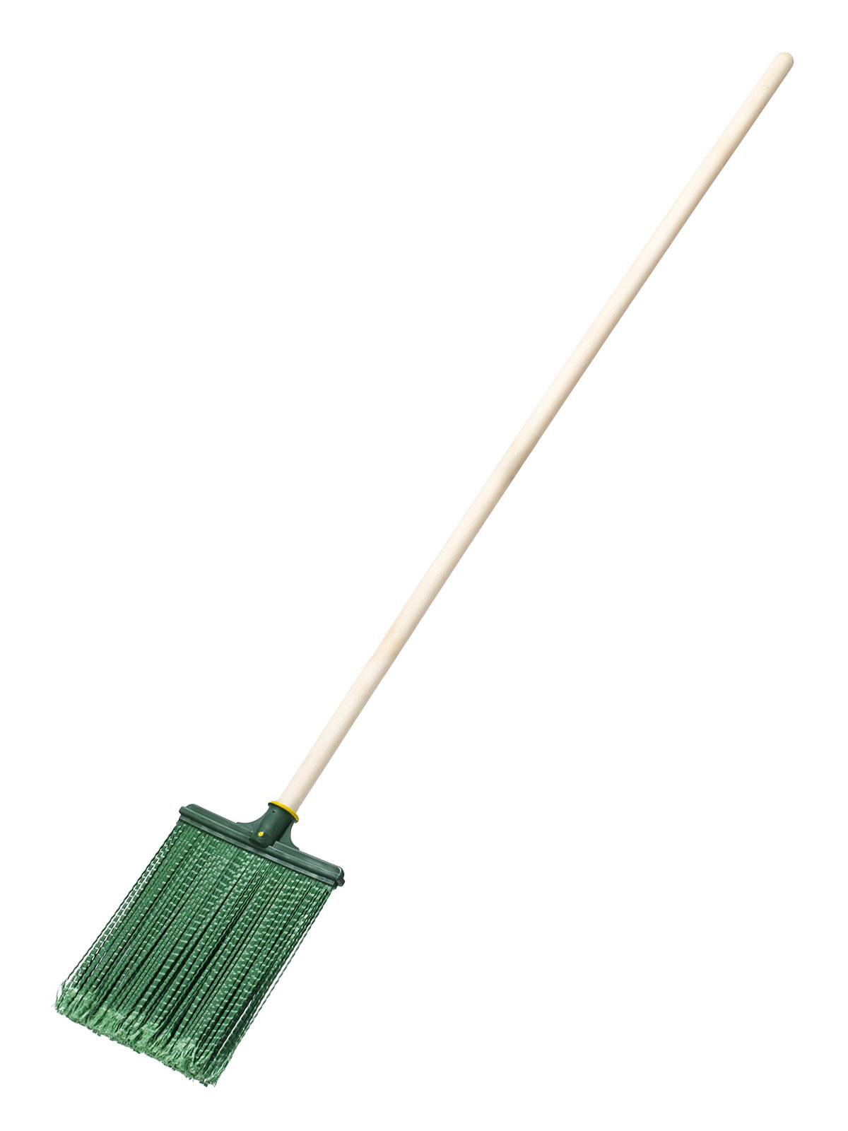 Метла полипропиленовая Сибртех 270х260х1490 мм, плоская распушенная, деревянный черенок 63218