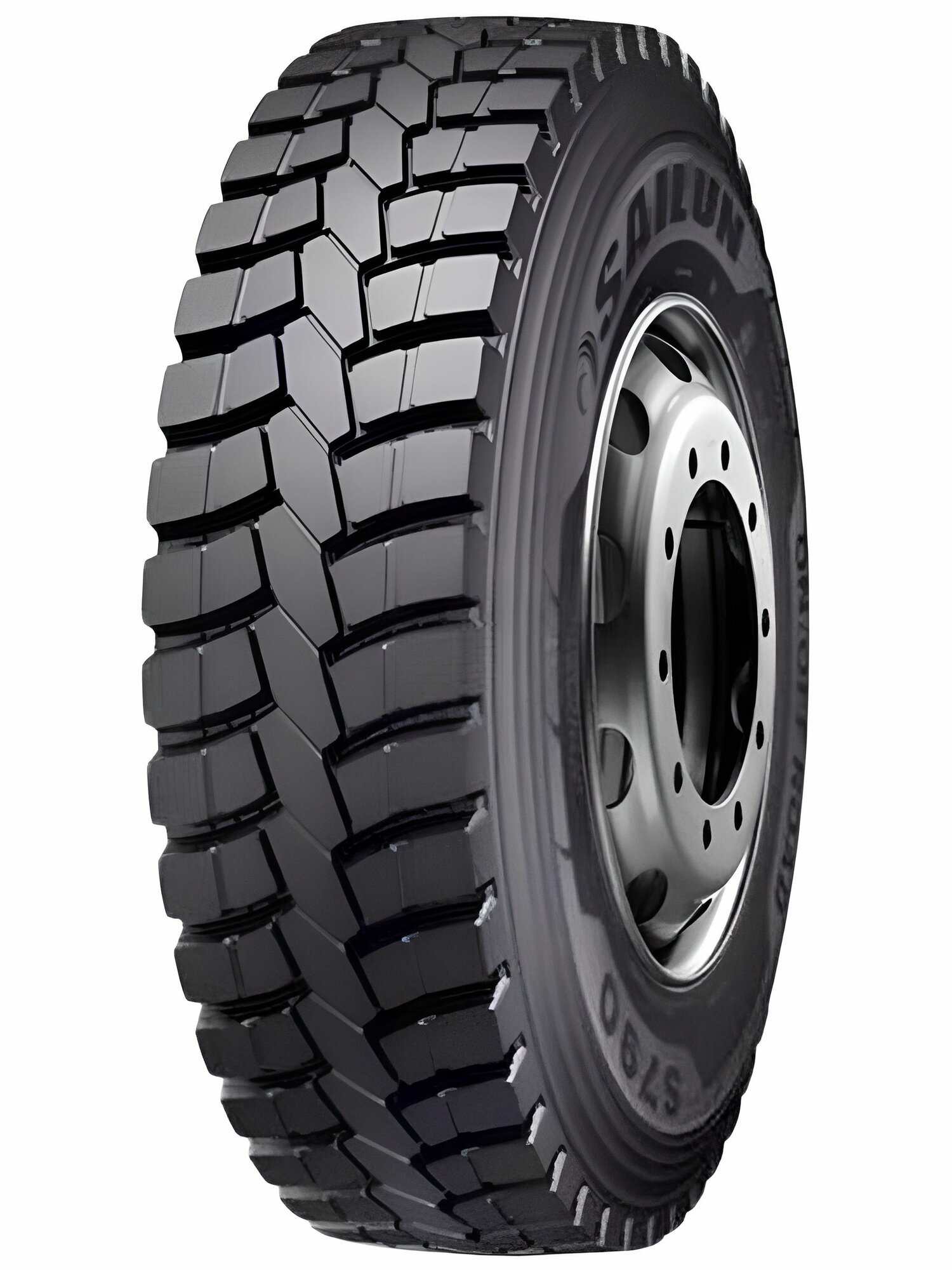 Грузовая шина Sailun S790, 325/95, R24, бескамерная, для ведущей оси, для любой погоды