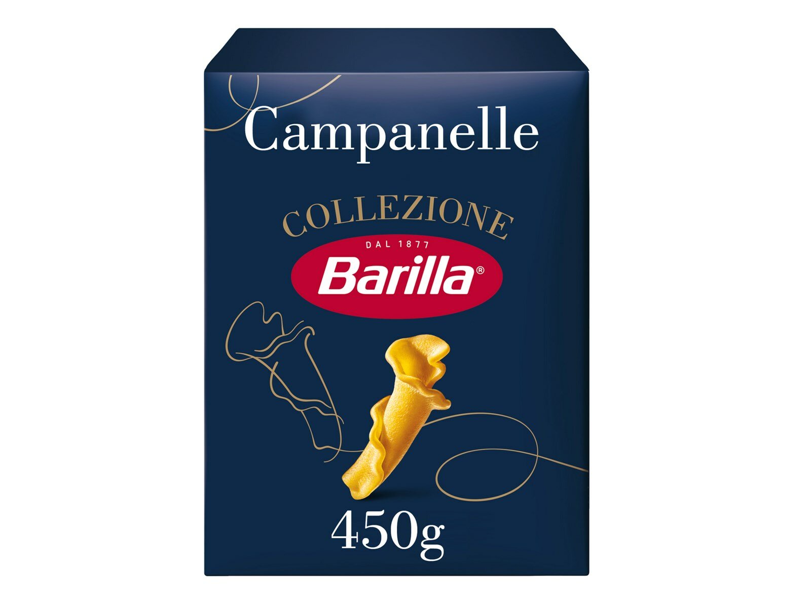 Макароны фигурные Barilla Campanelle №99 высший сорт, 450г