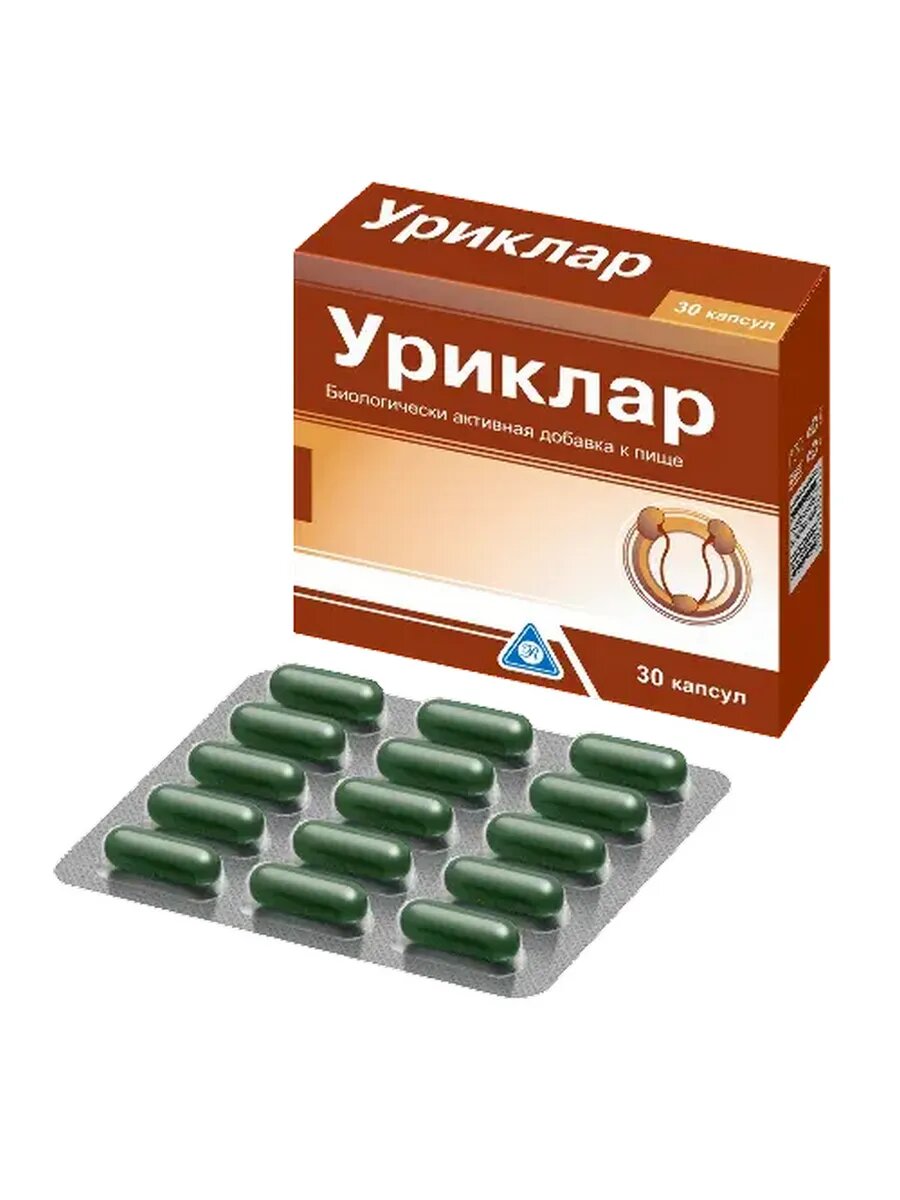 Уриклар 30 капсул