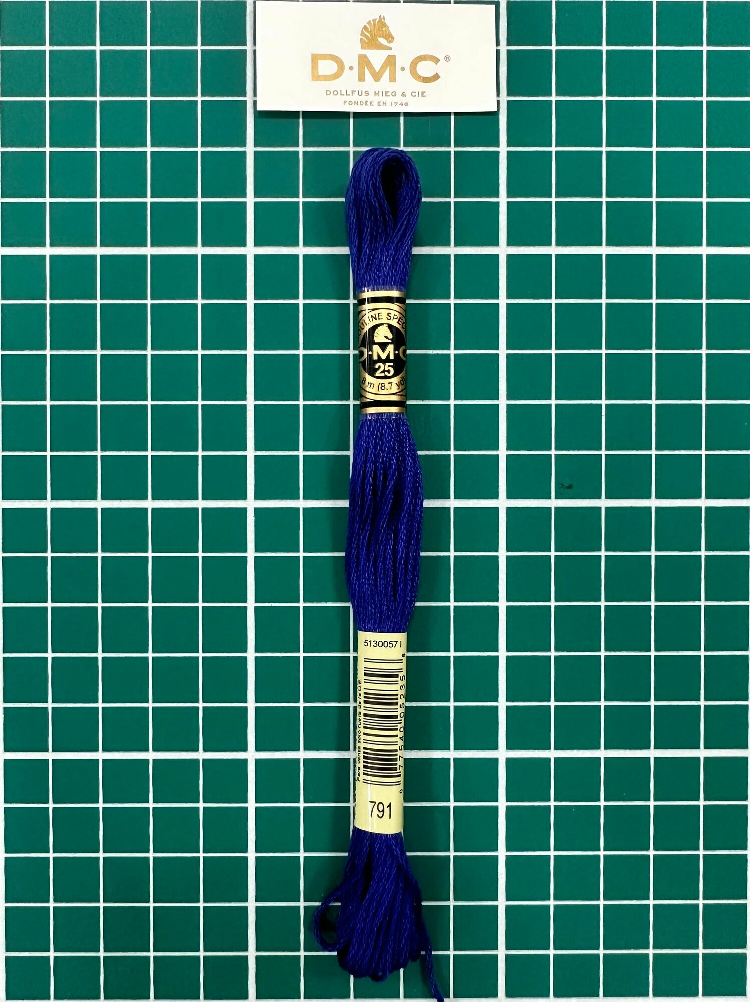 DMC, col: 791, Мулине