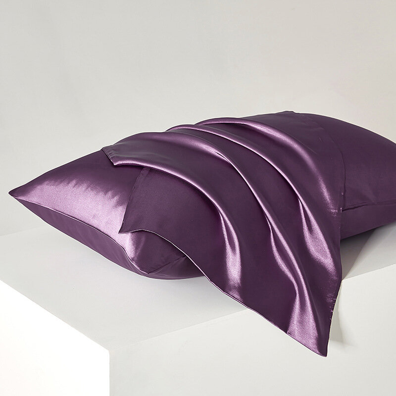 Шелковая охлаждающая наволочка, 48x74cm, Фиолетовый