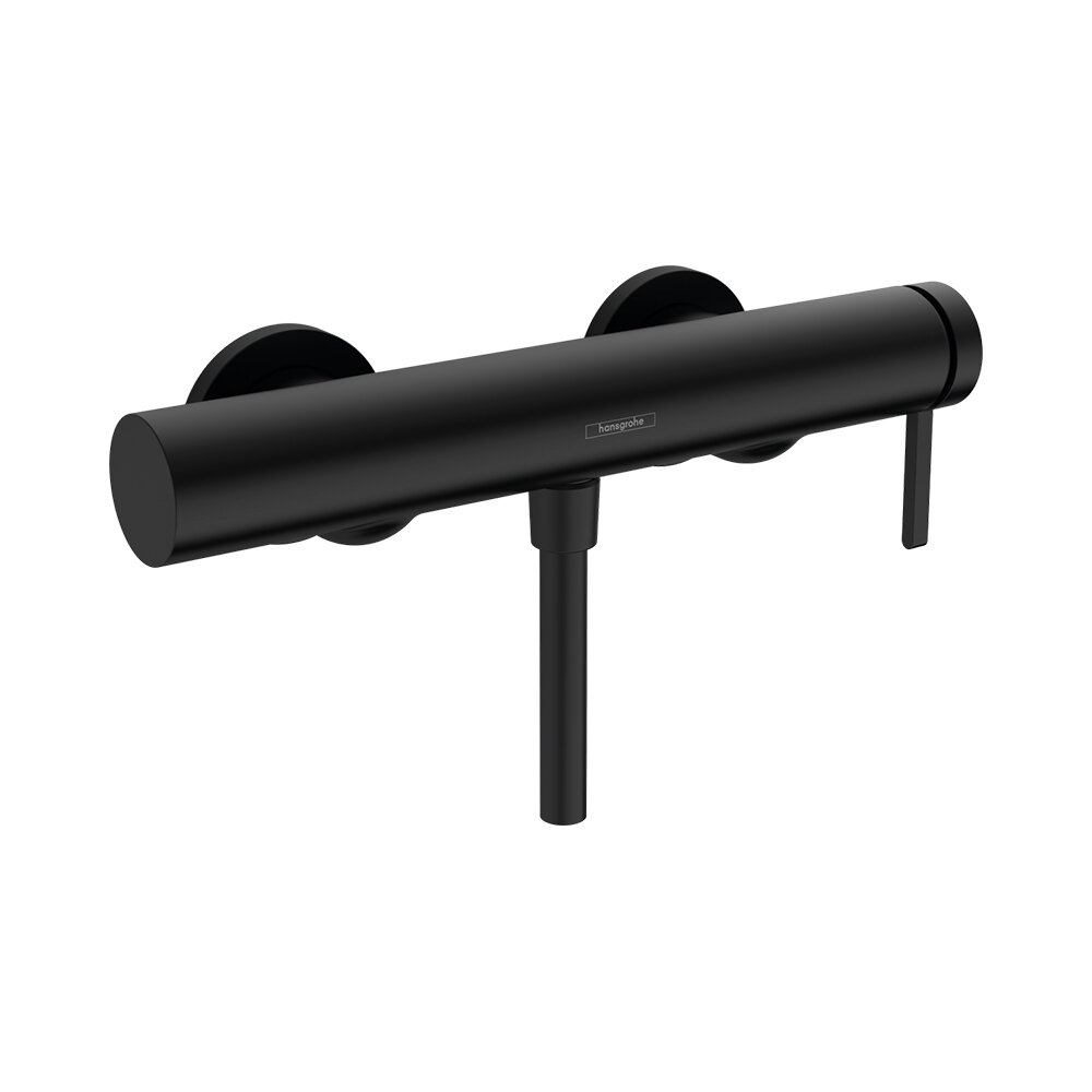 Смеситель для душа Hansgrohe (Хансгрое) Finoris однорычажный внешнего монтажа 76620670 черный матовый
