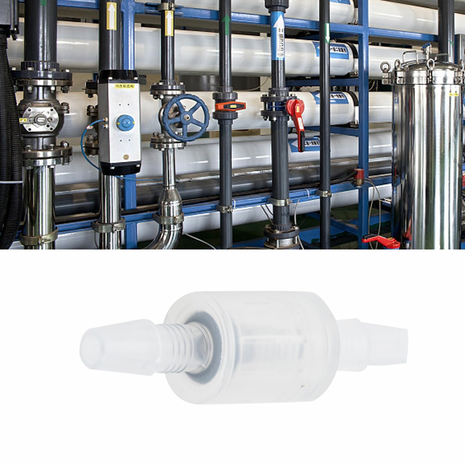 Обратный клапан PP 3/16" для воздушного насоса