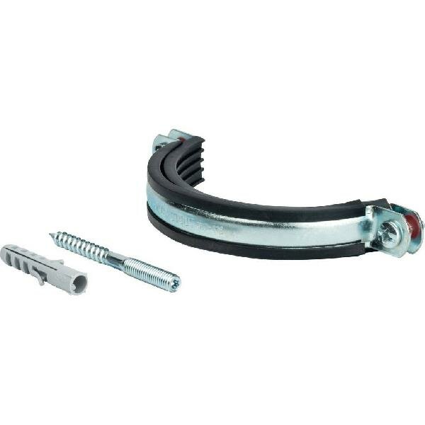 Комплект STOUT хомут+шпилька шуруп +дюбель пластиковый 4 (107-116) SAC-0020-100004