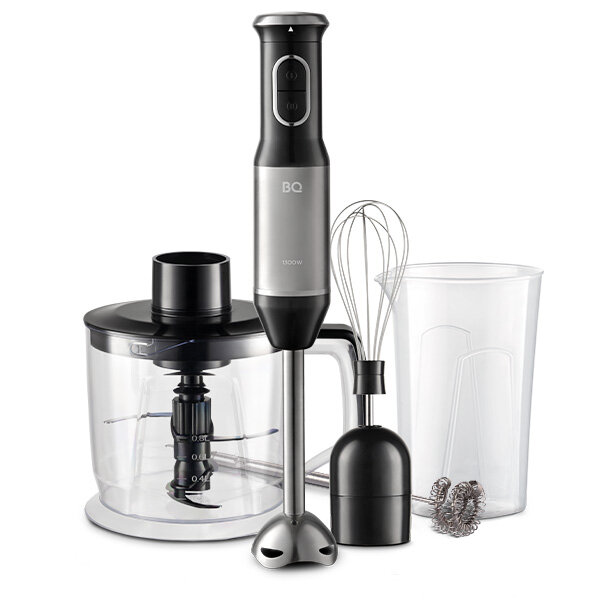 Блендер погружной BQ HB62PS черный/сталь