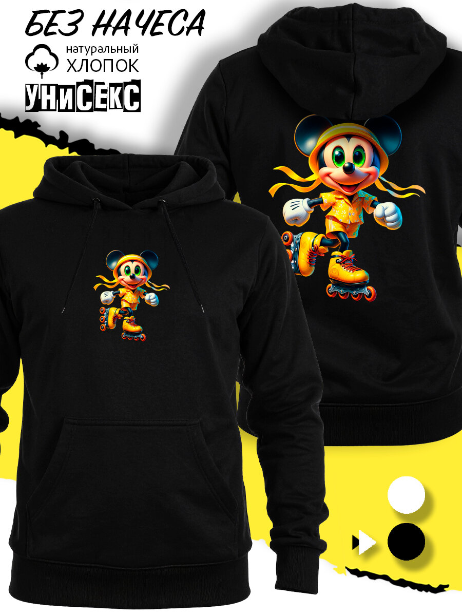 Худи Толстовка свитшот с Микки Маусом Mickey Mouse