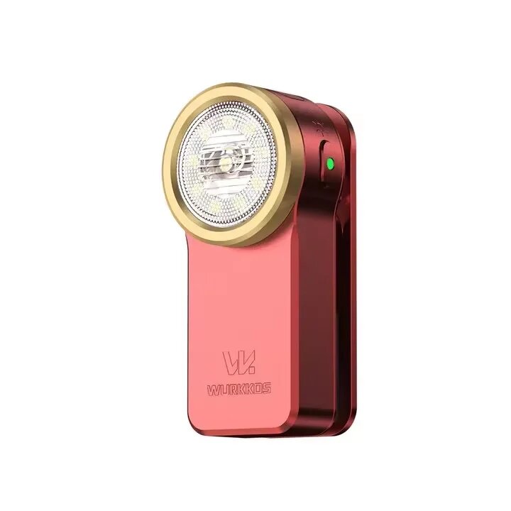 Wurkkos HD03 мини-фонарь USB-C 680 лм Красный, Deep red