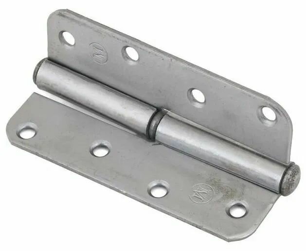 Петля накладная ПН 1-110, правая, оцинкованная поверхность (2шт)