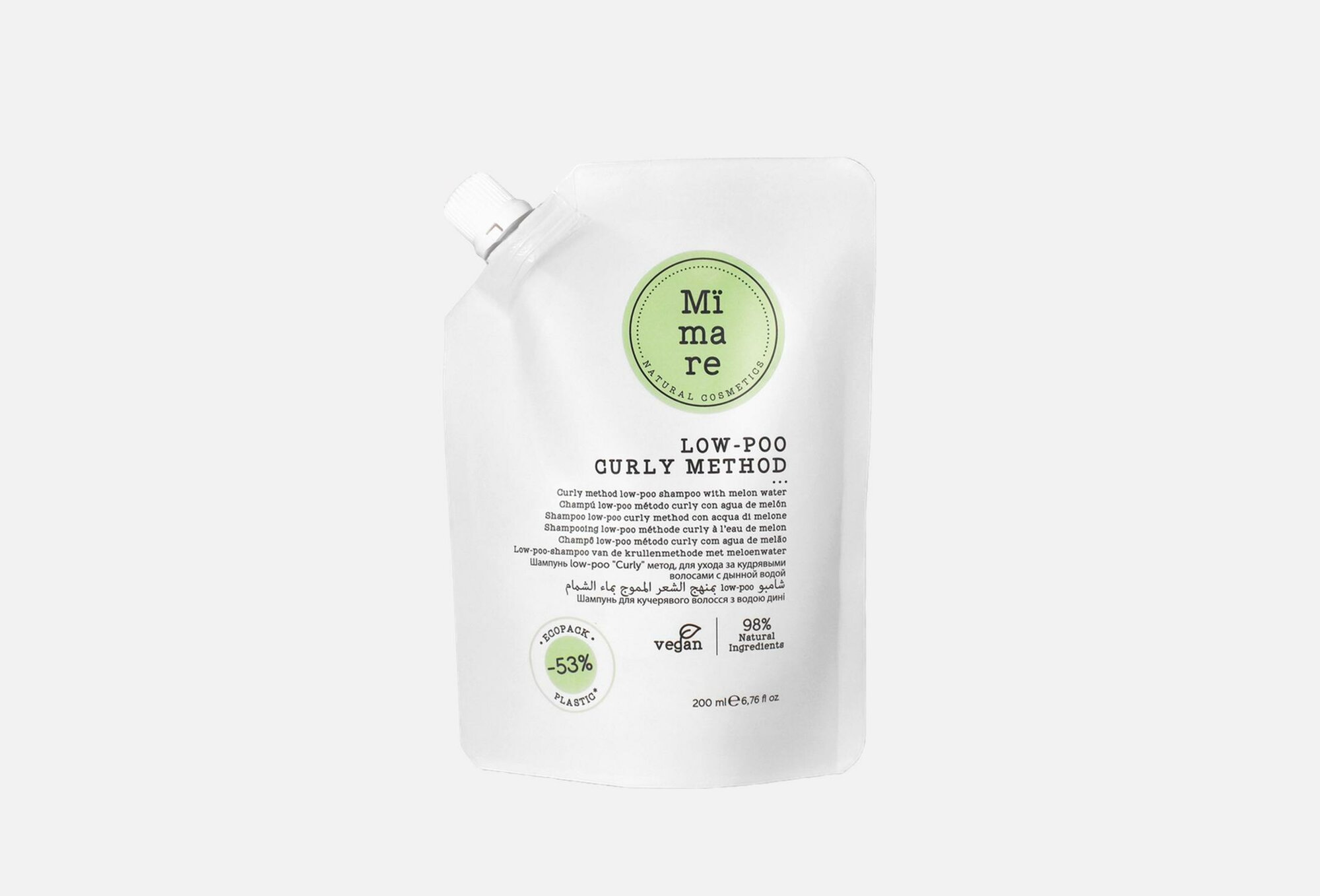 Шампунь для волос MIMARE CURLY METHOD LOW-POO 200 мл