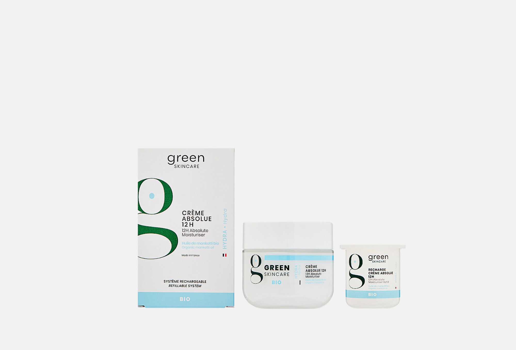 Интенсивный крем для лица GREEN SKINCARE HYDRA 12 H Absolute moisturiser