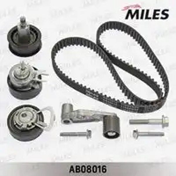 MILES ab08016 комплект ремня грм Skoda (Шкода) Octavia (Октавия) / Fabia (Фабиа) / VW Golf (Гольф) 4 / 5 1.4 /