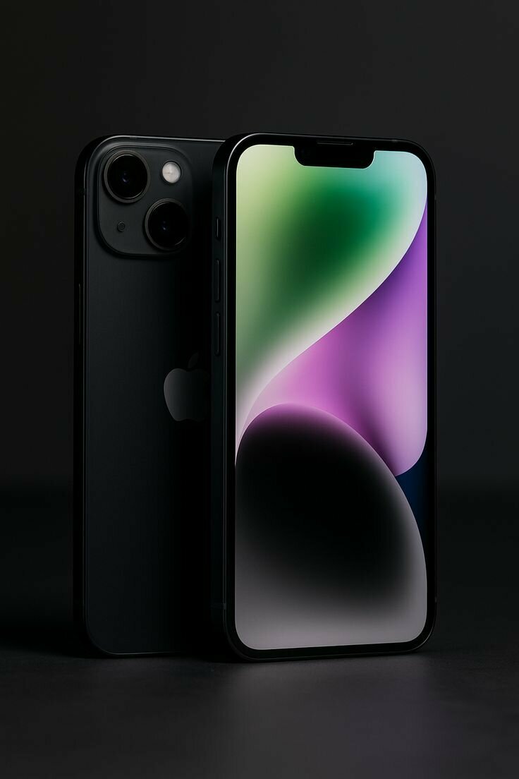 Смартфон Apple iPhone 14, 128Gb, Dual eSIM , Midnight (Темная ночь)