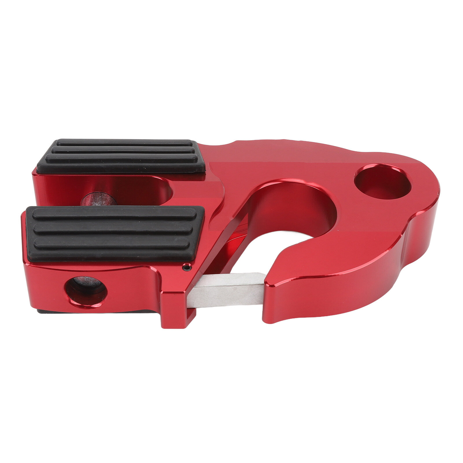 Крюк Лебедки Квадроцикла Сверхпрочный 16-тонный Трос Прочности На Разрыв с Предохранительной Защелкой для Прицепов UTV SUV