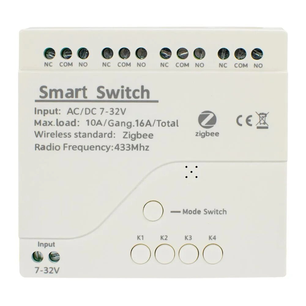 Scimagic-RC Zigbee реле 4 канала 4CH 7-32V Zigbee