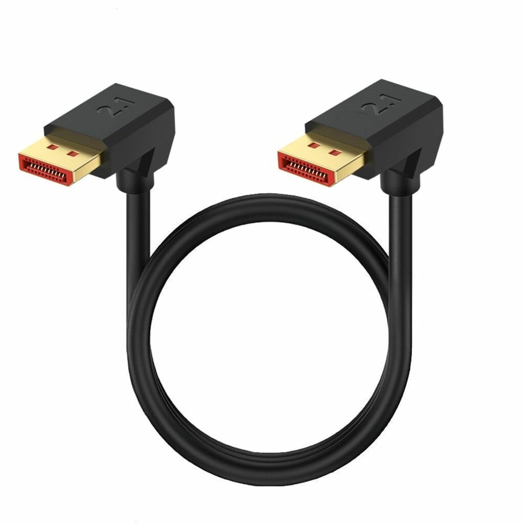 Кабель DisplayPort 2.1 54Gbps 16K 8K120Hz 4K240Hz HDCP 1.2a для игровых мониторов, - Рядом с нижним