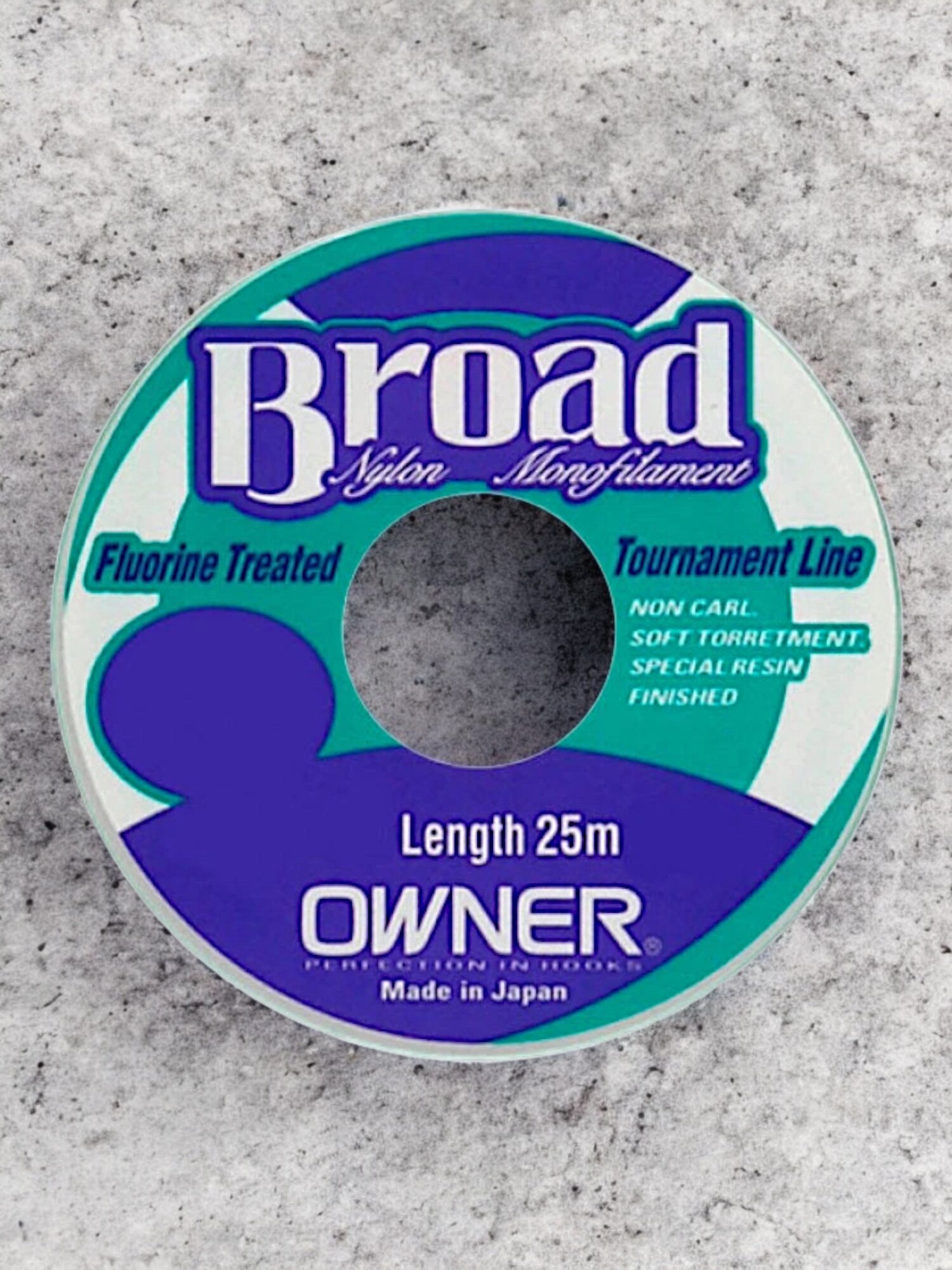 Леска Owner Broad 25 м 0,20 мм 4,0 кг монофильная Natural Clear