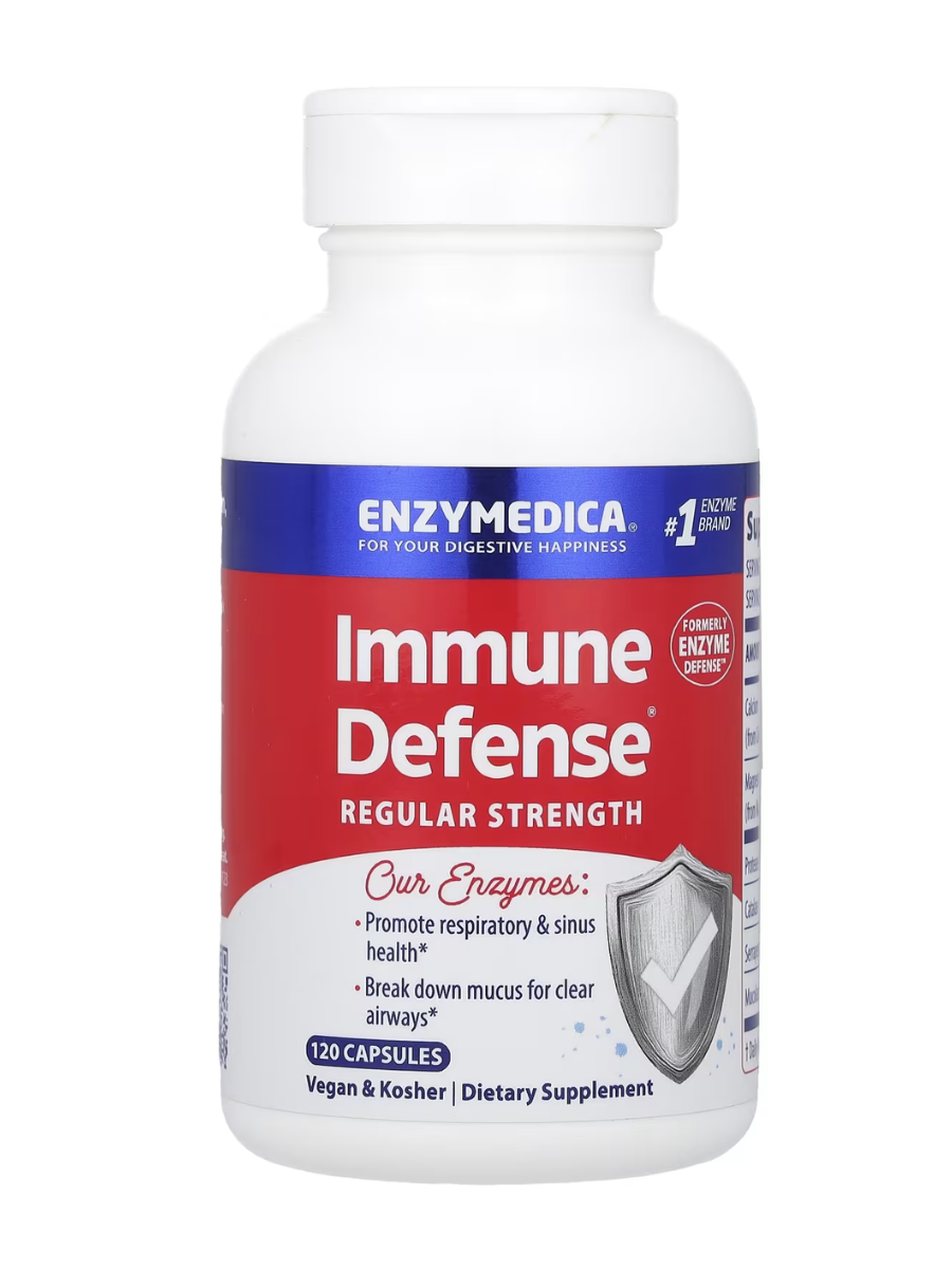 Enzymedica, Enzyme Defense, 120 капсул