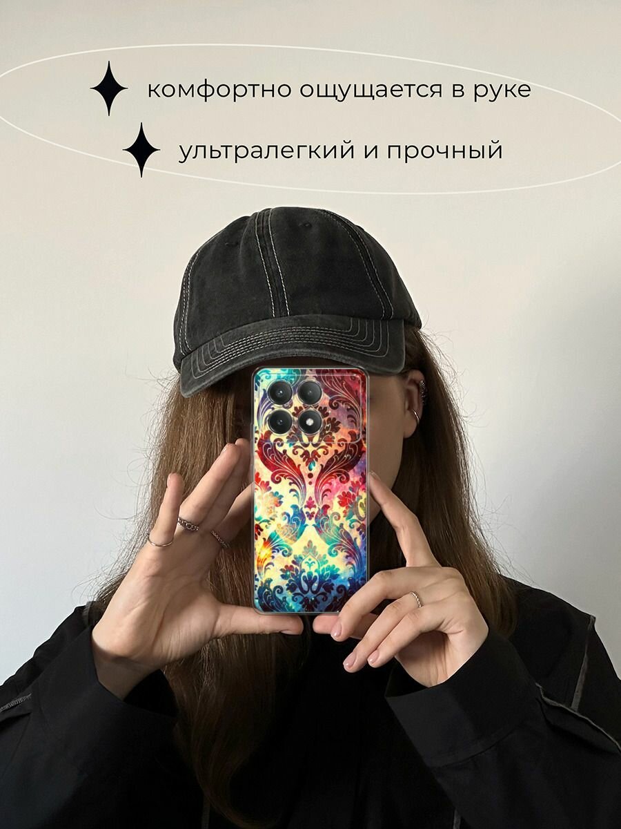 Чехол на Xiaomi Poco X6 PRO 5G / Поко X6 Про 5G с принтом "Чарующий узор" — фото 1
