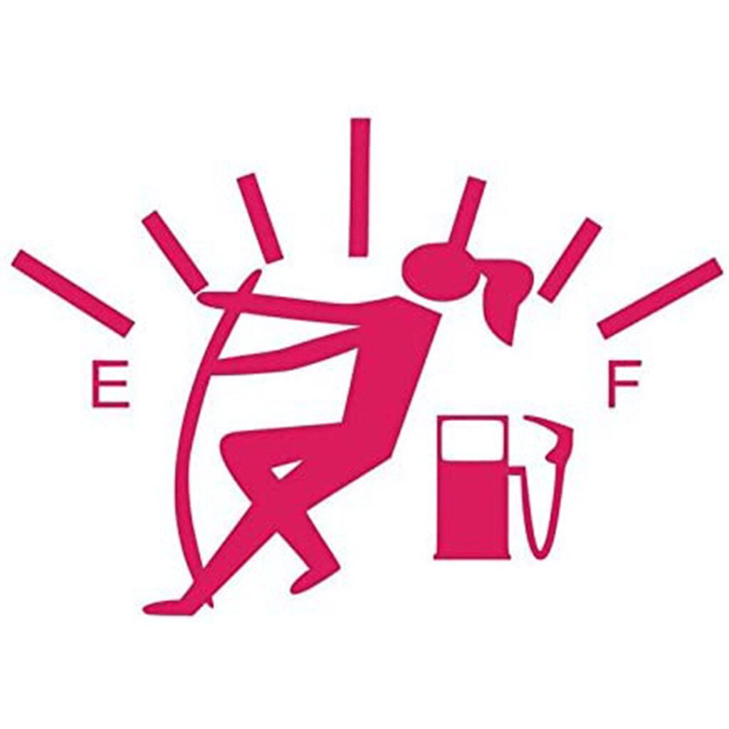 Крутые наклейки с индикаторами расхода топлива для придания уникального внешнего вида.