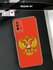Чехол на Xiaomi Redmi 9T / Сяоми Редми 9Т с принтом "Герб России полотно"