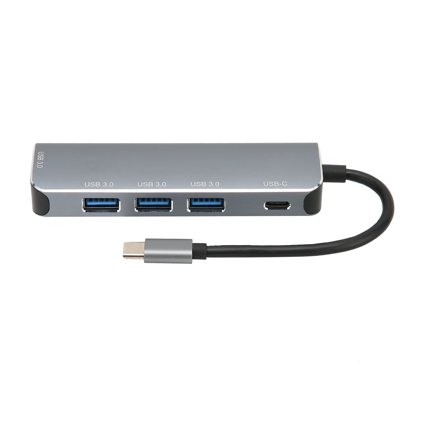 USB-концентратор 5-в-1 с 4 портами USB 3.0, 5 Гбит/с, 60 Вт, Type-C PD3.0, быстрая зарядка, док-станция для планшетов, мобильных телефонов и ноутбуков.