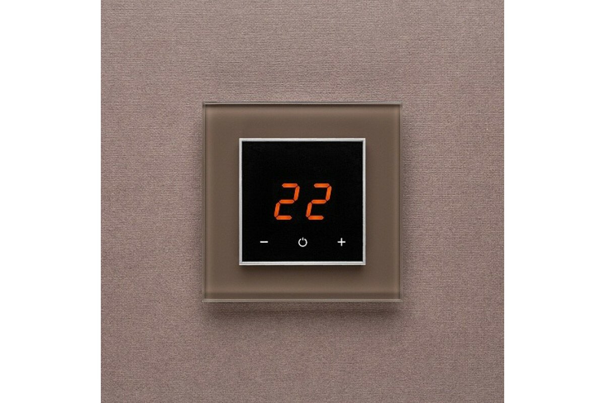 Терморегулятор Aura ORTO WiFi 7013 Brown Natural (натуральный коричневый) умный дом Tuya