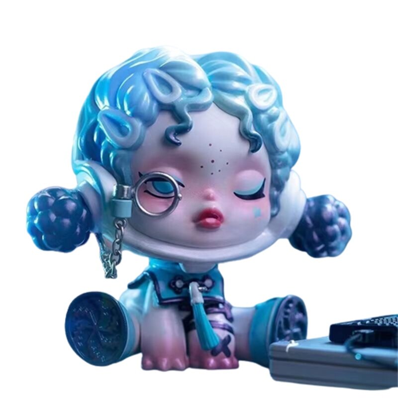 Night city blind box sp5 series милые фигурки из смолы для подарков и коллекционирования