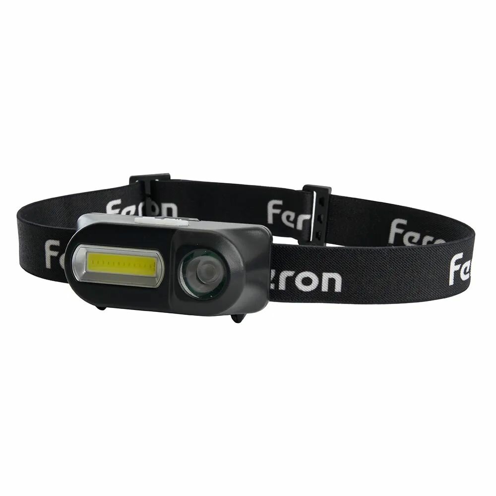Фонарь налобный светодиодный аккумуляторный Feron 14REDs IP44 пластик TH2309 41713