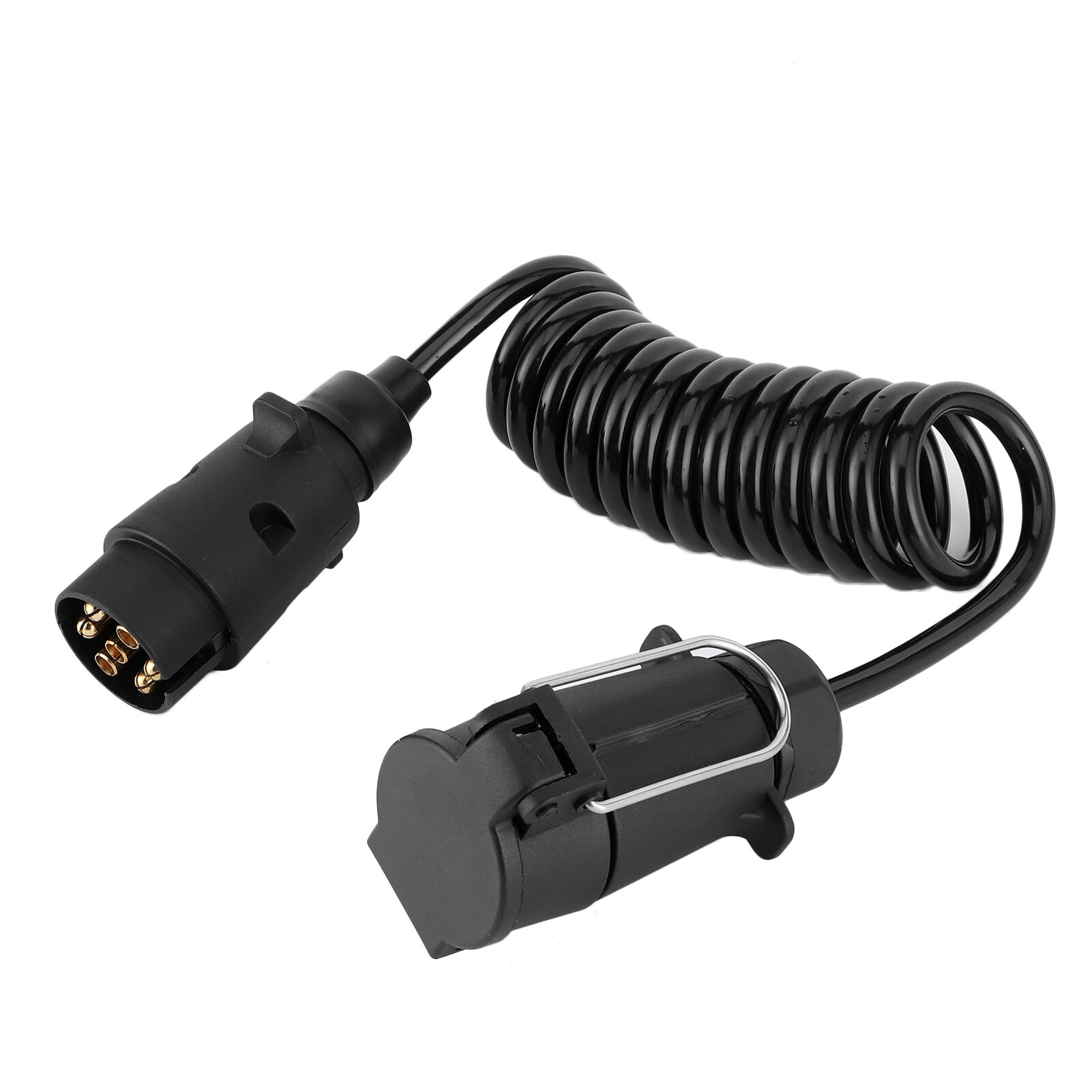 2 -метровый пружинный кабельный шнур 7PIN Trailer Grower Adapter Adapter разъем для каравана для каравана