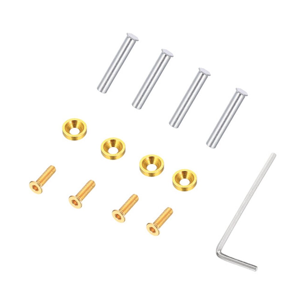 4 шт./компл. Крепежный Винт Для Корпуса ПК Видеокарты Охлаждающий Вентилятор Водяной Радиатор