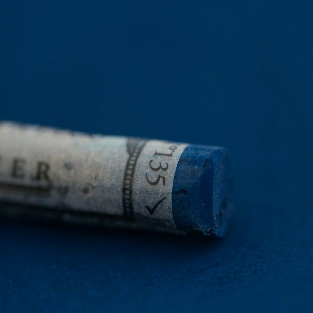 Sennelier Художественная пастель A' L'ECU цвет №135, диаметр 10 мм, длина 64 мм, 1 шт, индиго