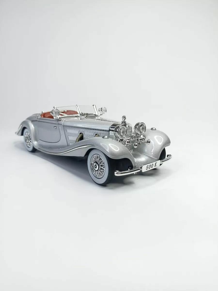 Машинка металлическая Mercedes Retro 500k