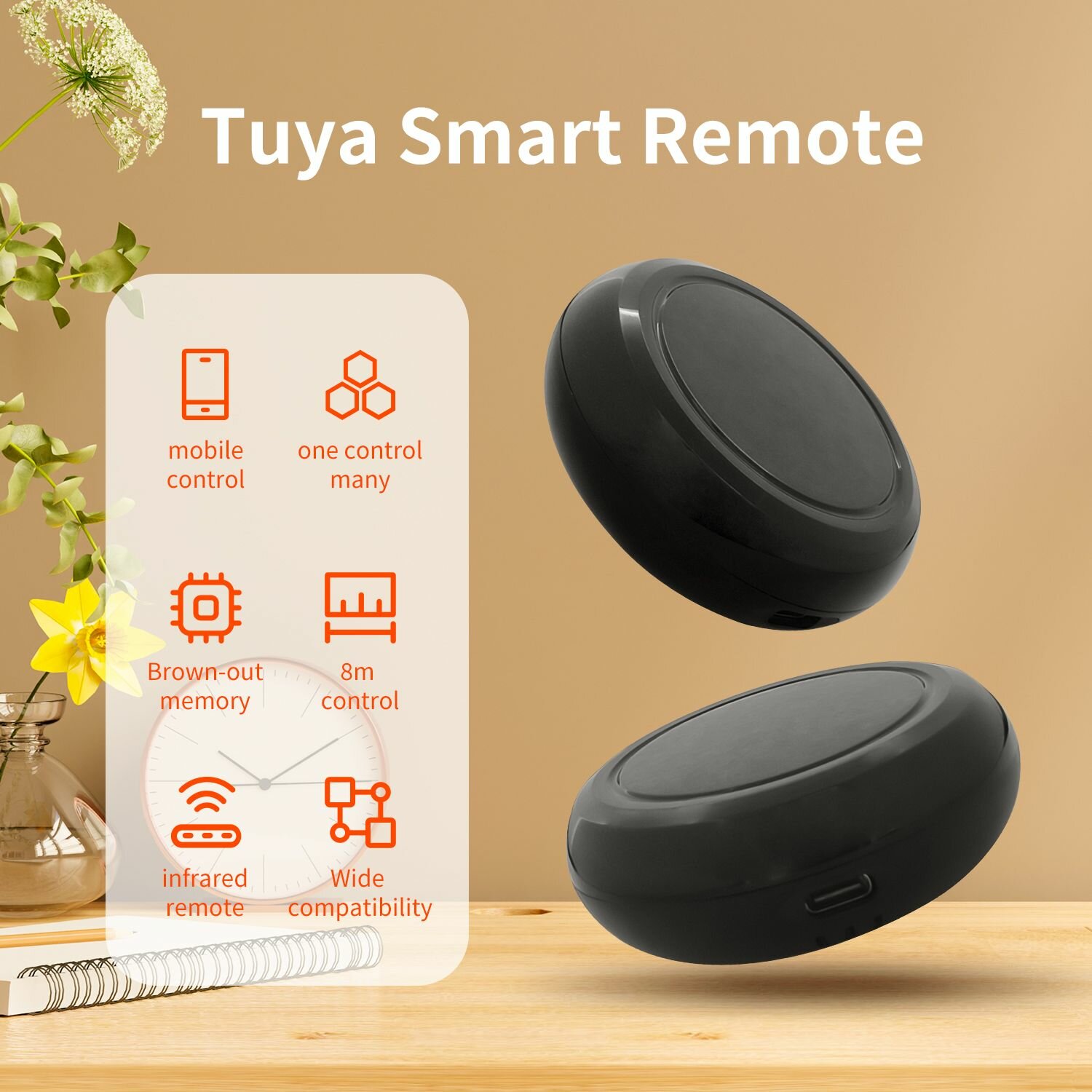 Инфракрасный пульт дистанционного управления Tuya Smart Wi - Fi Универсальный инфракрасный Smart Home TV Управление кондиционером для телевизора и кондиционера для умного дома